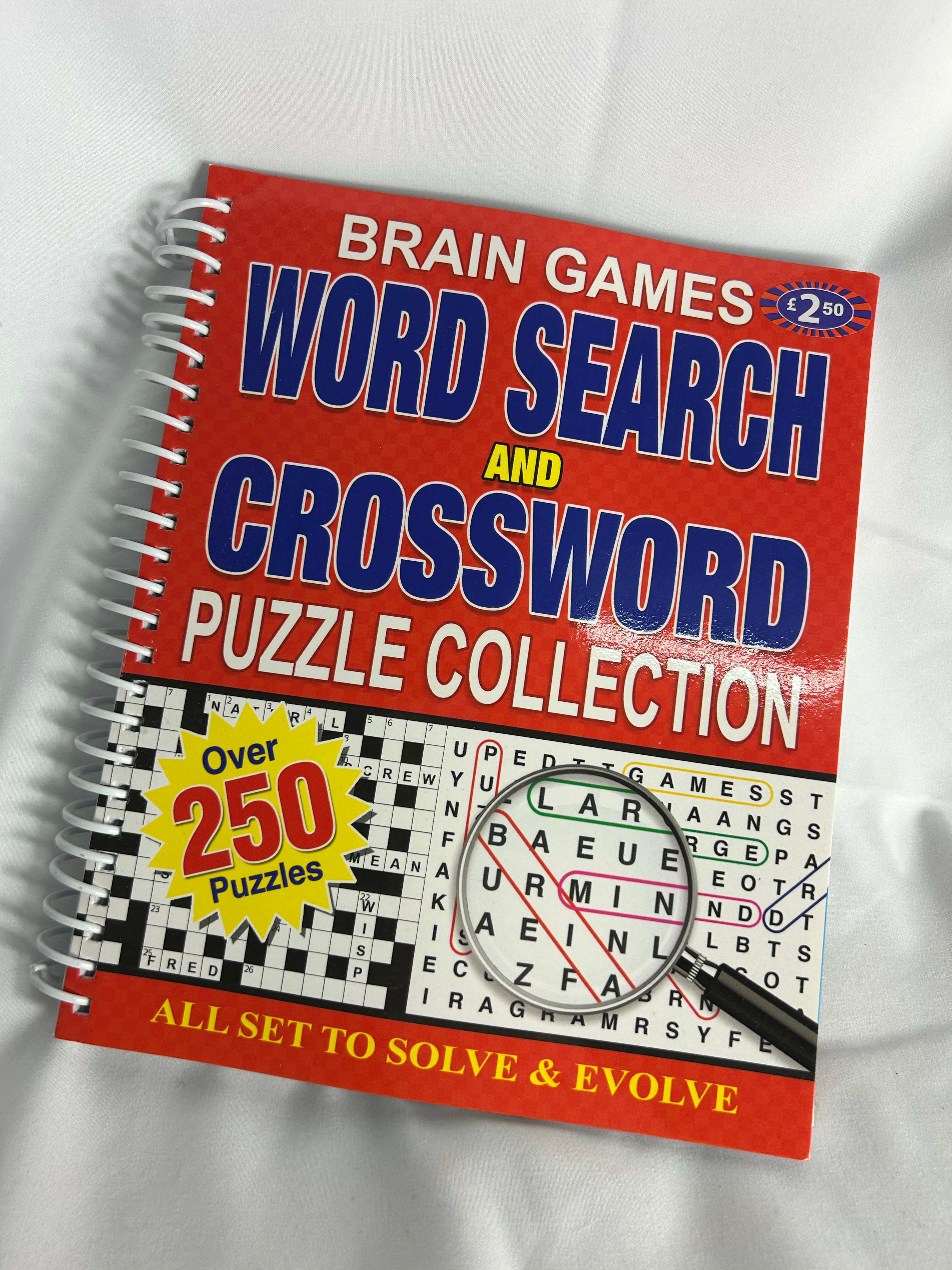 Word-search & Crossword Puzzle Book – LifeSupply