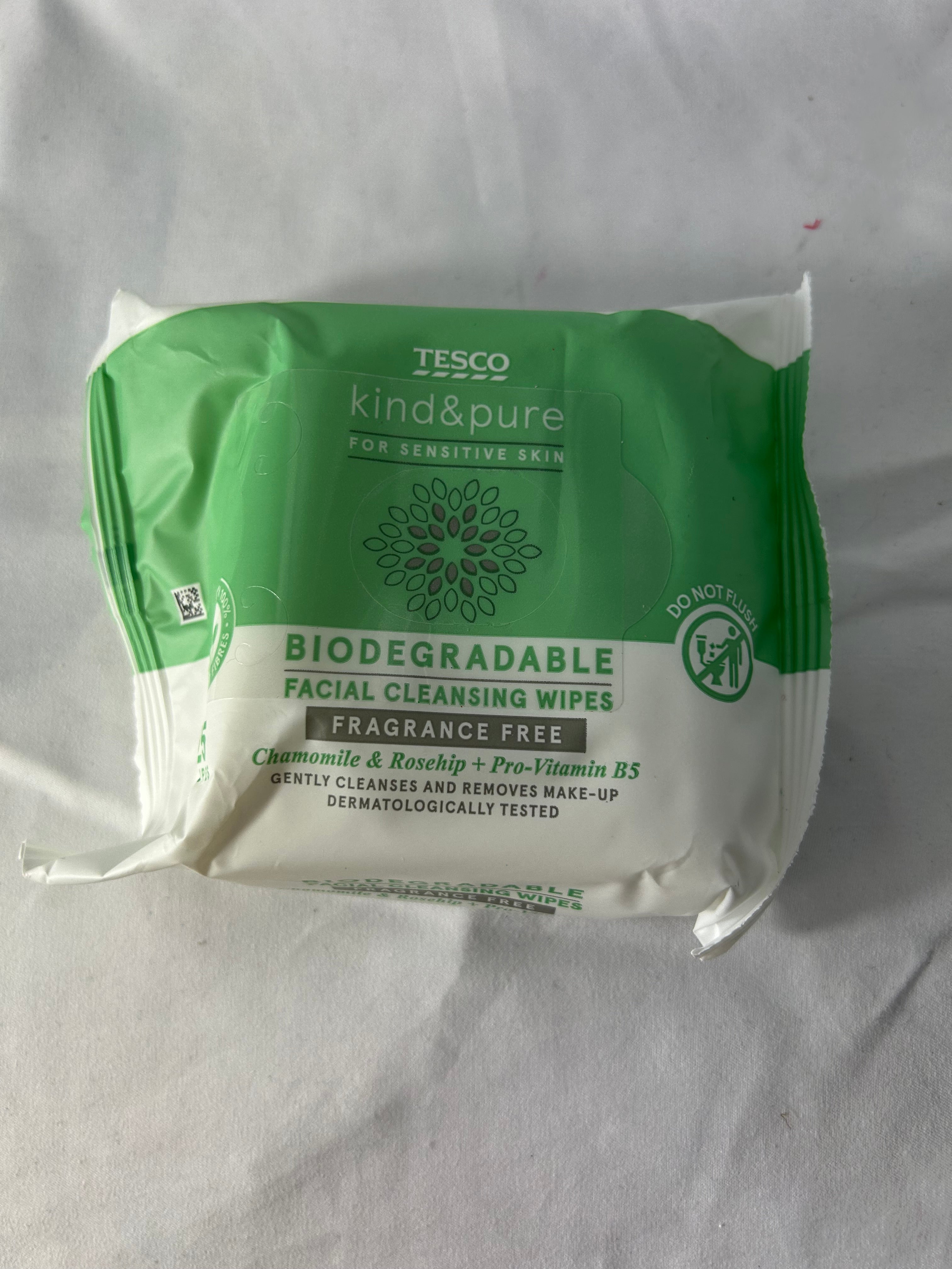 Tesco Kind & Pure Facial Wipes – LifeSupply