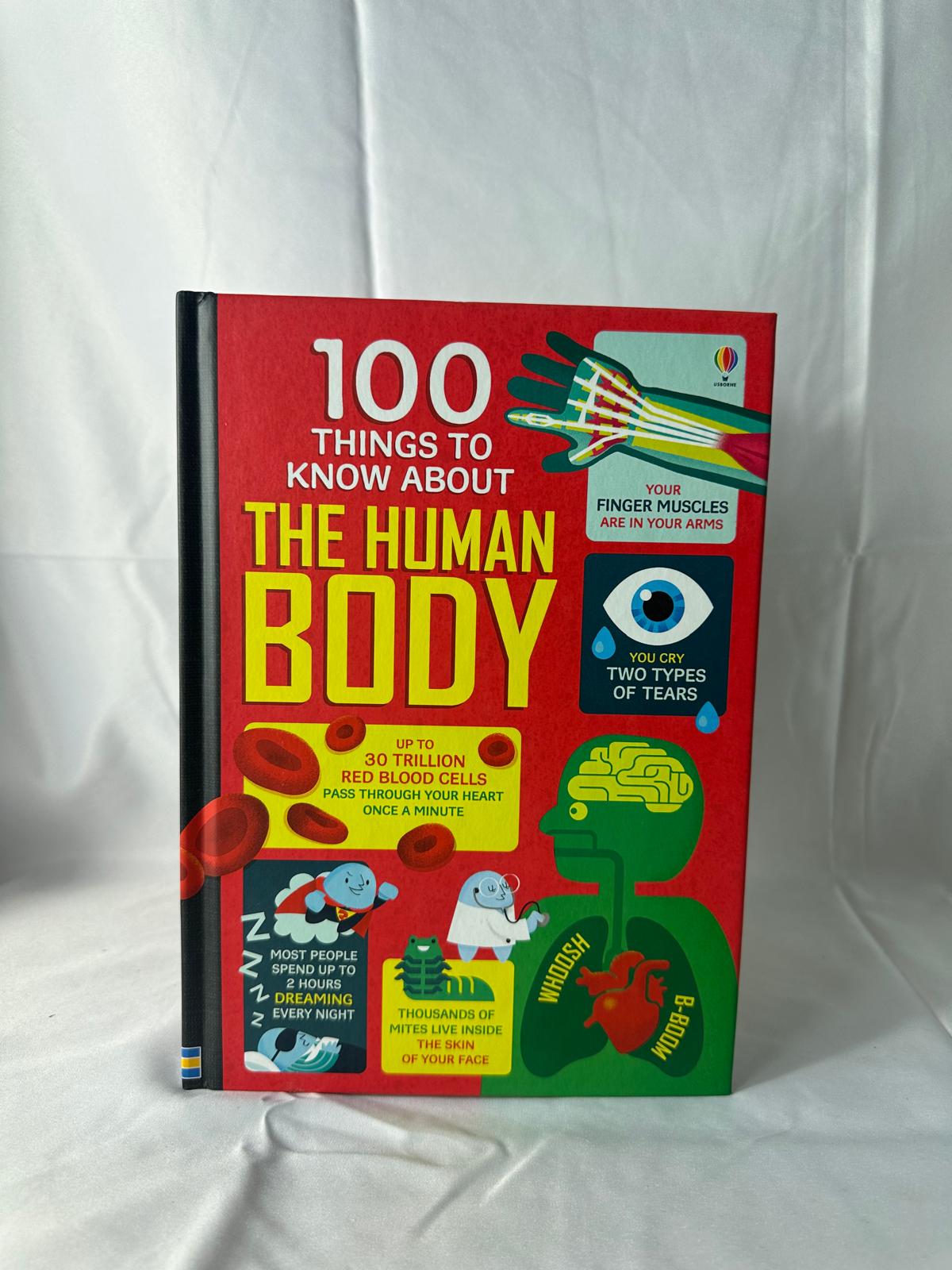 Children's book - 100 things to know about the human body – LifeSupply